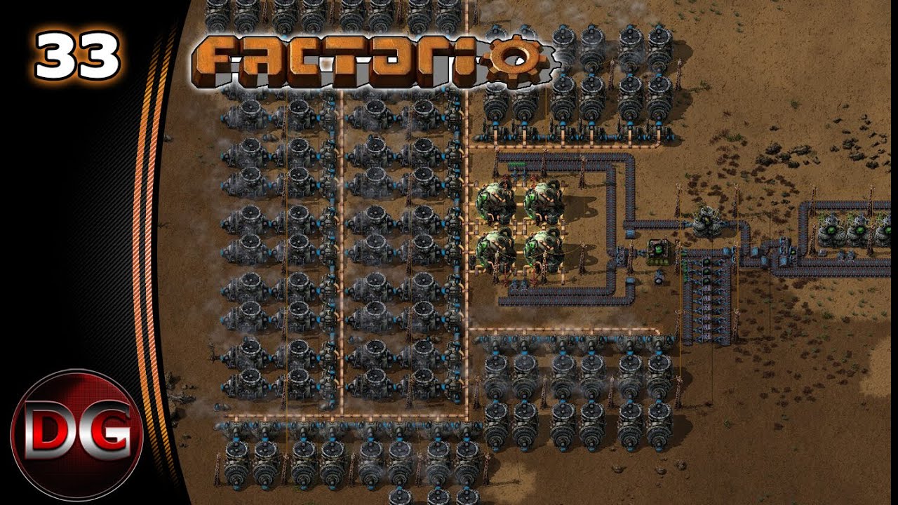 Factorio - Let's Play! - My first ever nuclear reactor set up! - Ep 33 ...
