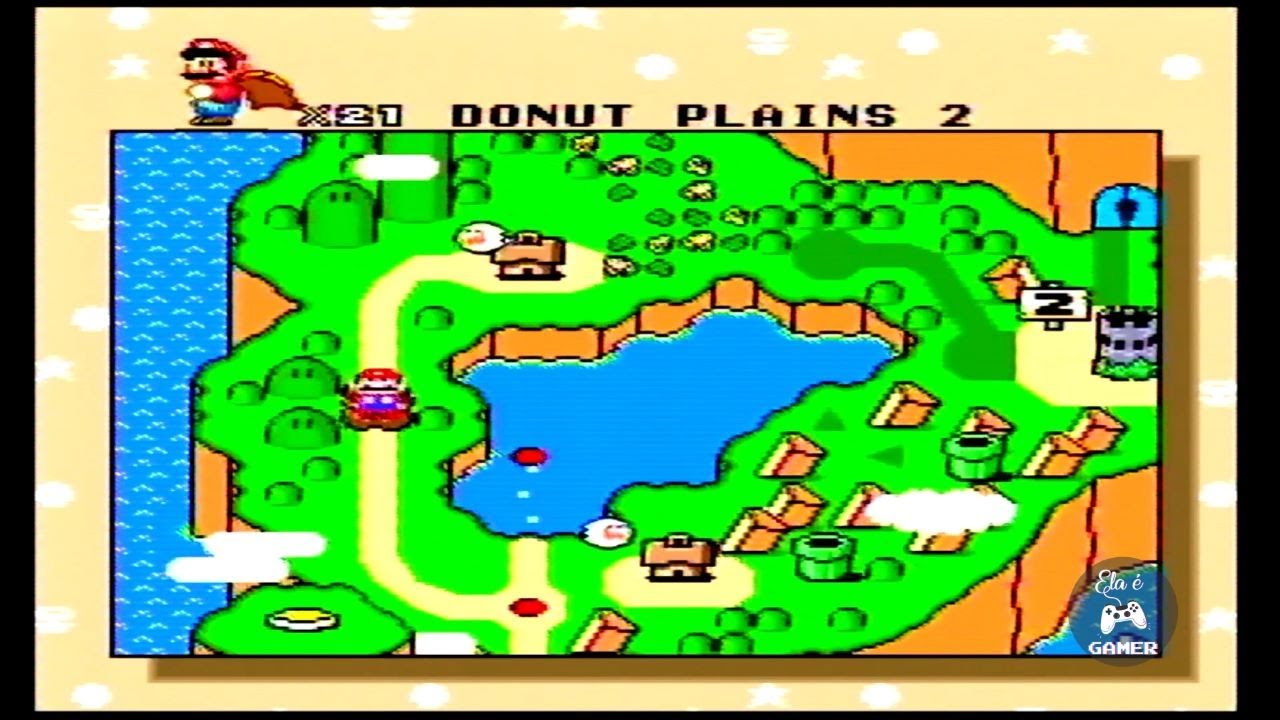 Super Mario World - Donut Plains 2 - Pegando a chave (SNES) - YouTube