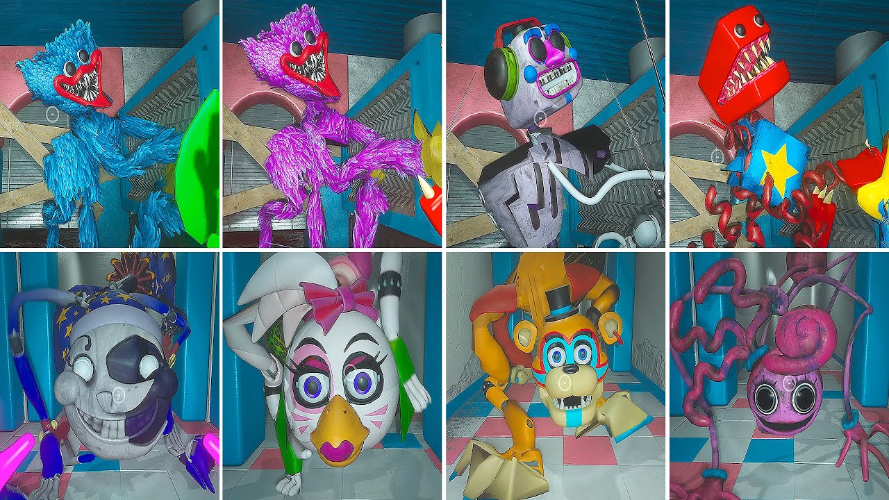 All New Jumpscares and Deaths Poppy Playtime Chapter 2 mobile Full Game ...