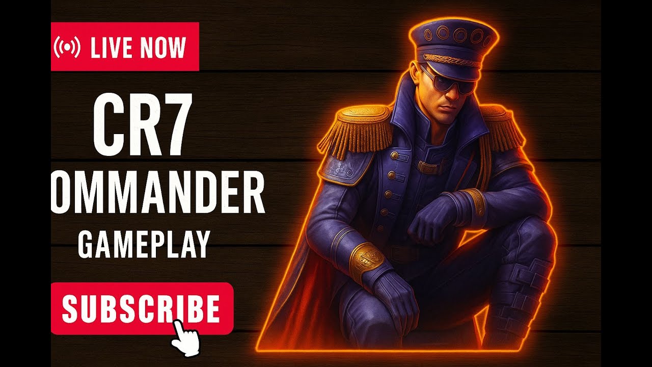 🔴 LIVE NOW 👑CR7 Commander | 4.1 update 🏆super game play 👑PUBG MOBILE ...
