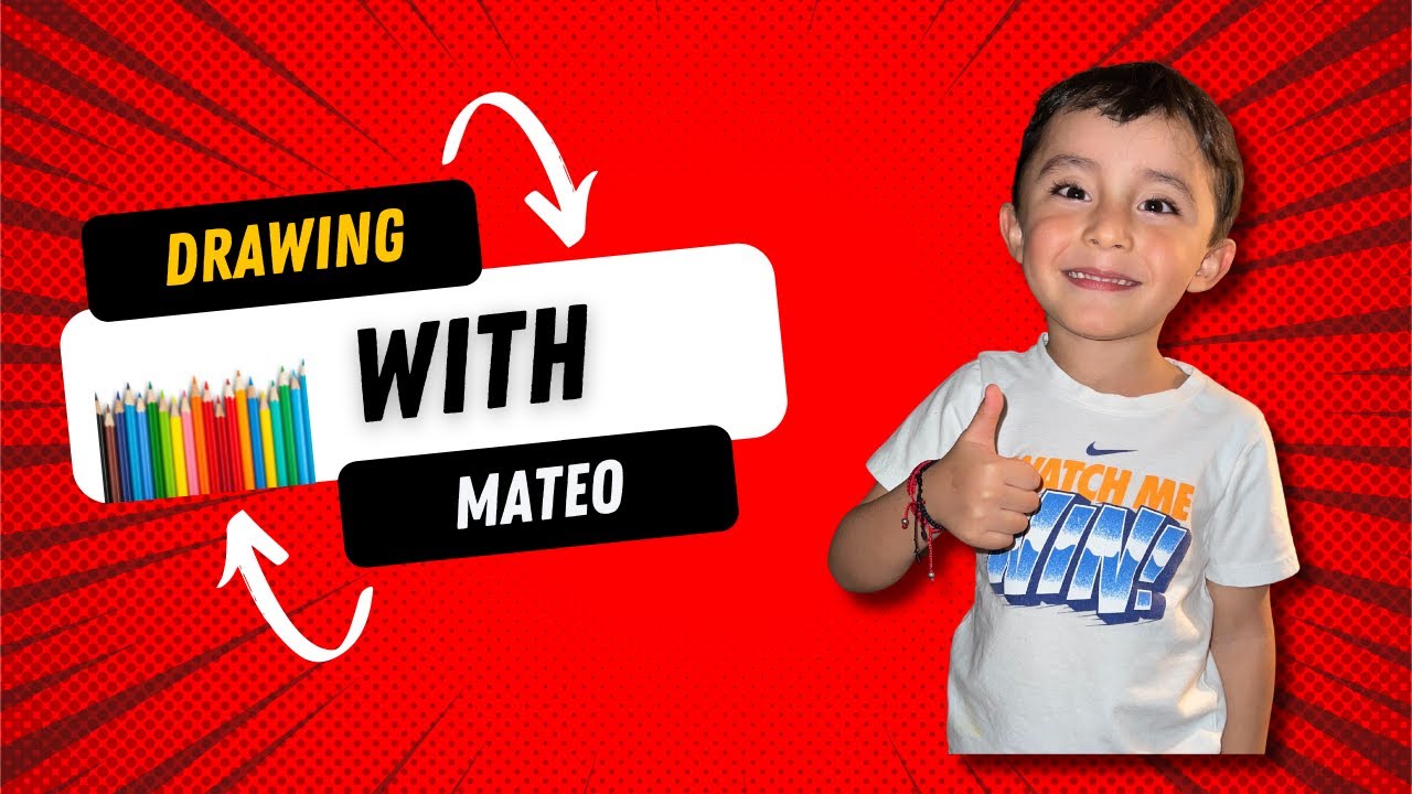 Drawing with Mateo - YouTube