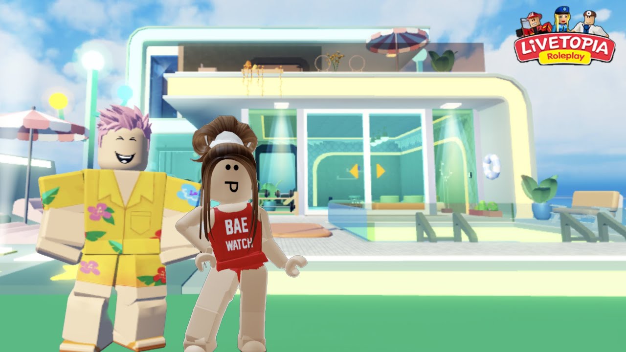 🏘RESIDENTIAL in TOPIA WATERPARK 🌊 Livetopia Roblox - YouTube