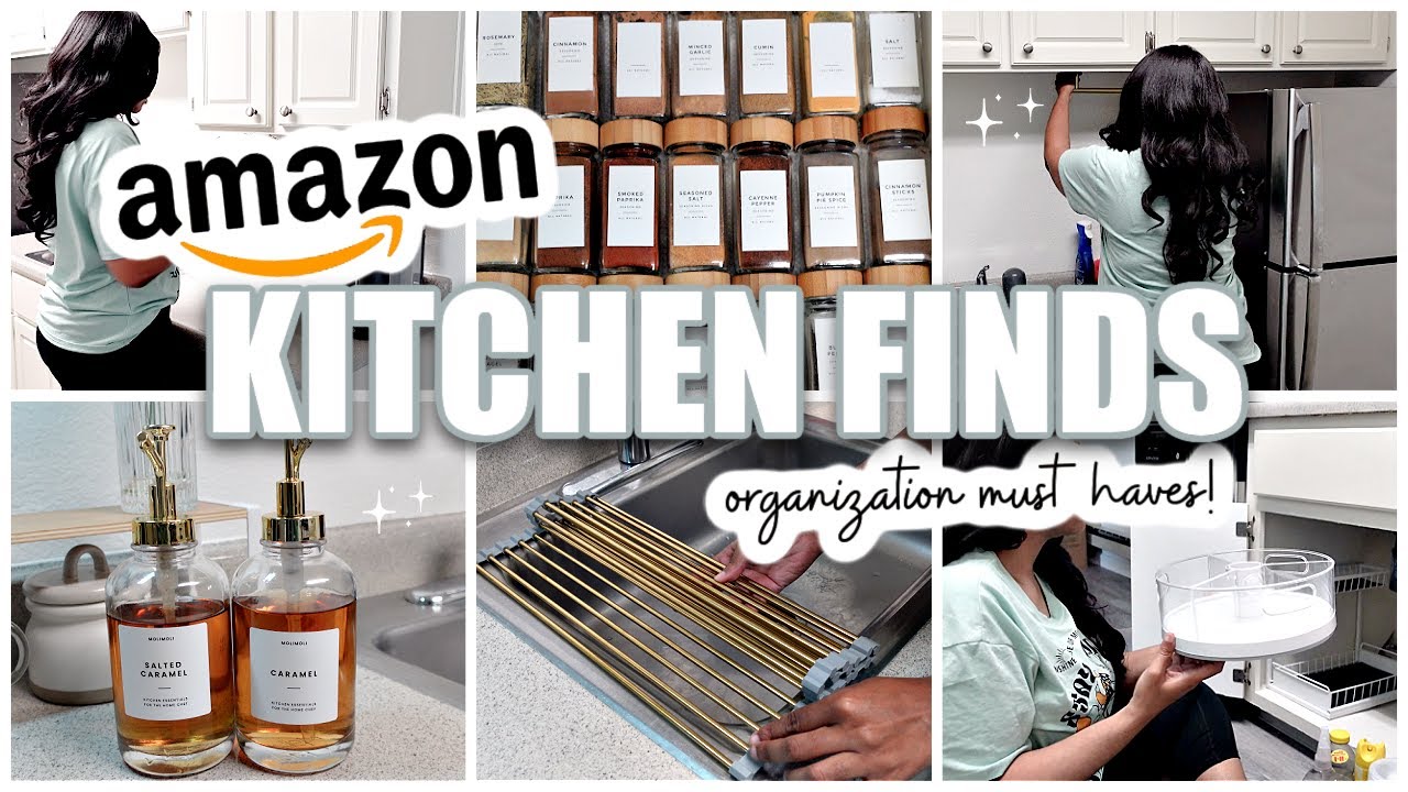 AMAZON KITCHEN ORGANIZATION FAVORITES | Kitchen Organizing Ideas 2024 ...