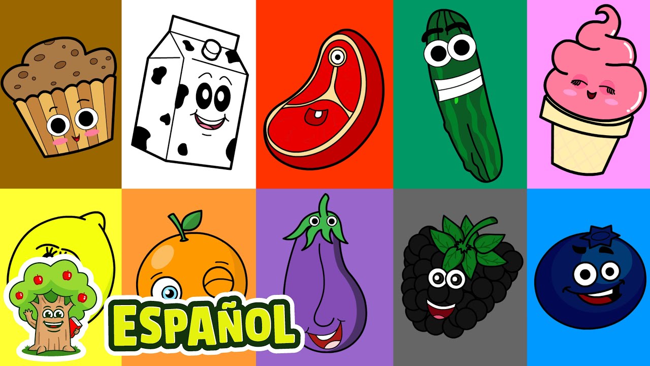 ¡La Comida de los Colores 2! Y Más Canciones Infantiles | El Árbol del ...