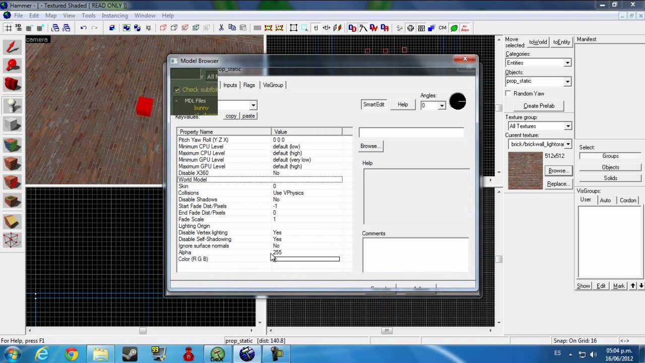 Como hacer un mapa para l4d2 con el hammer editor - YouTube