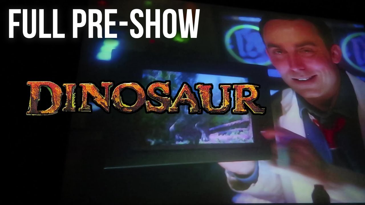 Dinosaur Full Pre-show HD - Disney's Animal Kingdom - YouTube