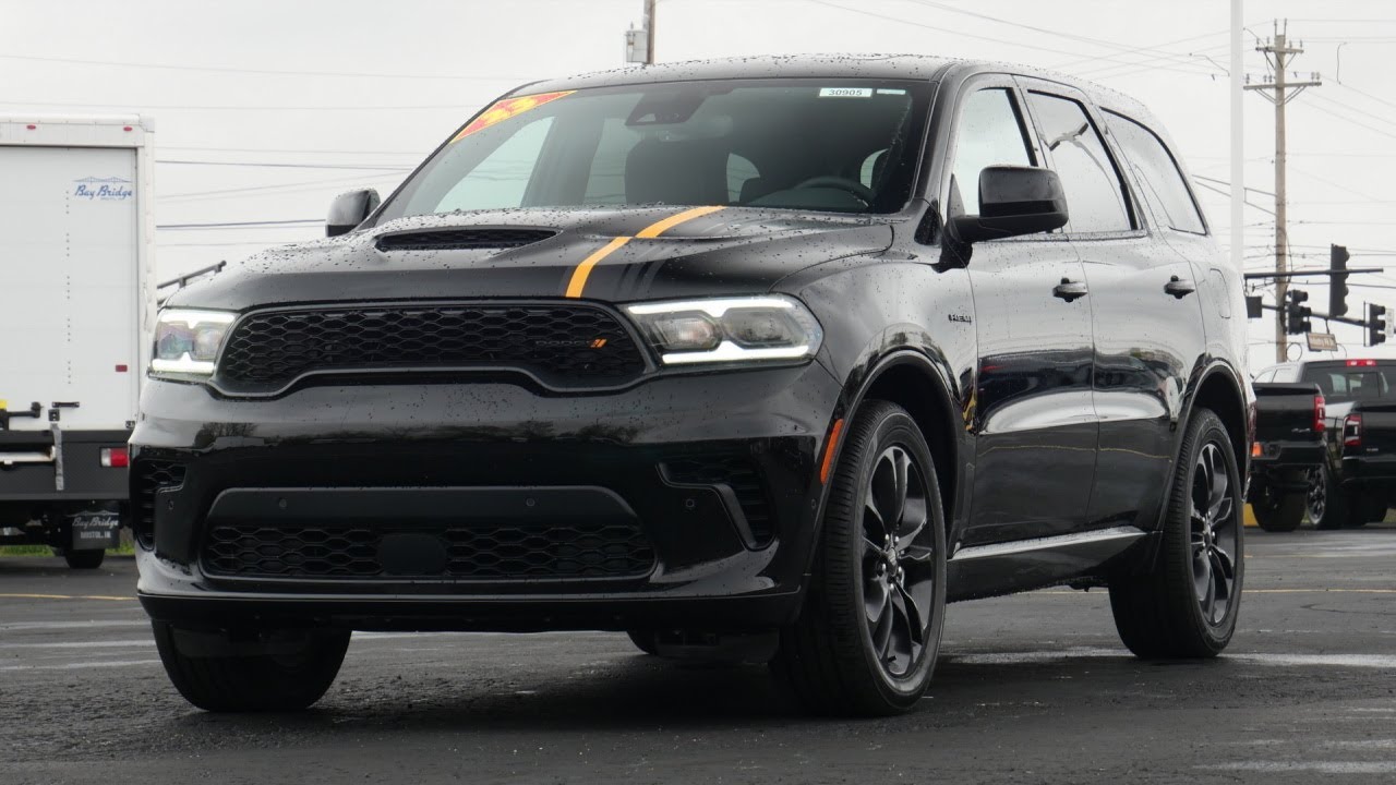 All Wheel Drive 2023 Dodge Durango Hemi Orange Sport | 30905T - YouTube