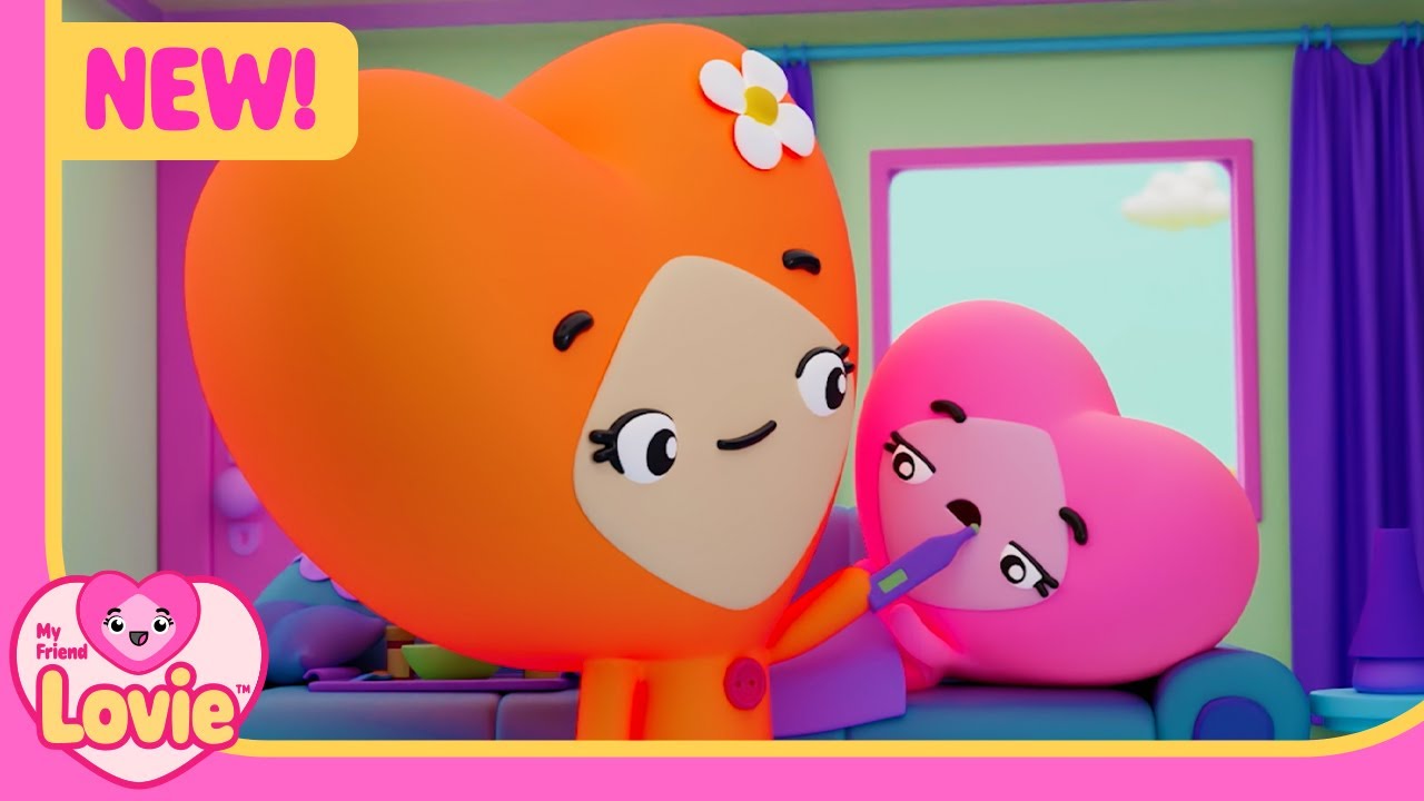 My Friend Lovie | Brand New Season 2 - Lovie is sick! Lovie's got a boo ...