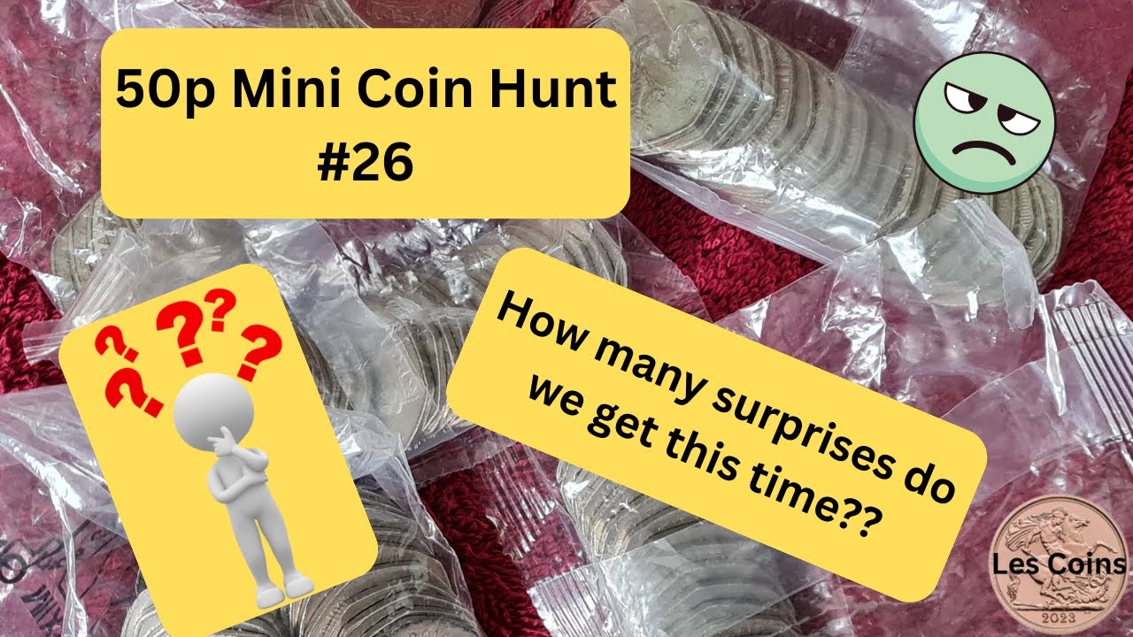 50p Mini Coin Hunt #26 After weeks of surprises, we get..... #coins # ...