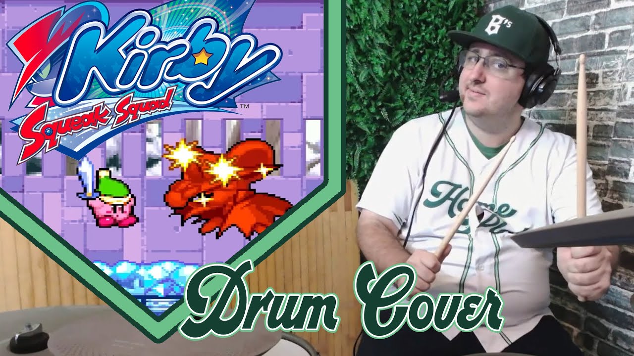 Kirby's Squeak Squad: Doc's Machines And Daroach Drum Cover - YouTube