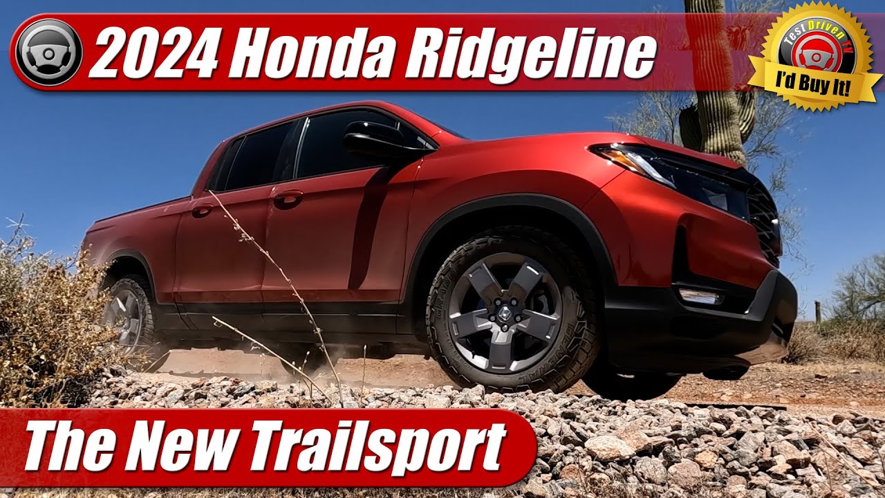 2024 Honda Ridgeline Trailsport: Test Drive Review - YouTube