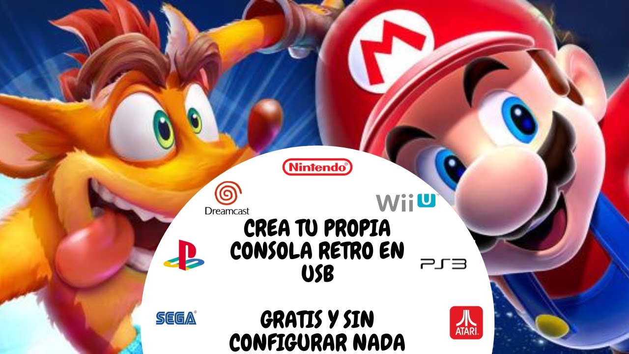 Como convertir tu USB o PC en consola RETRO con COINOPS BIT WARS - YouTube