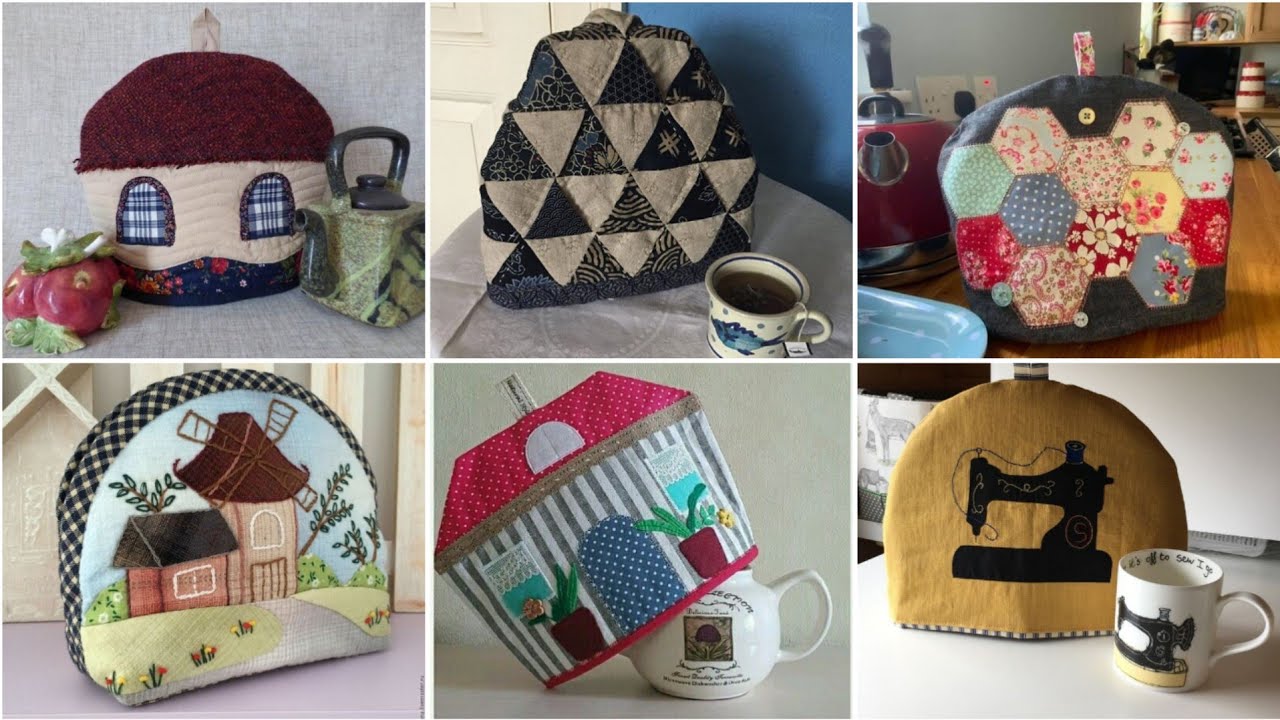 Simple patchwork easy pattern tea cozy @pop-upfashion6327 - YouTube