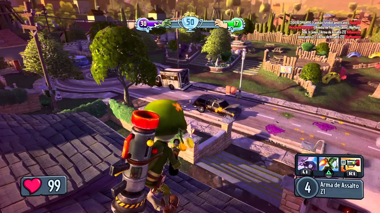 Plants vs Zombies - PS4 - YouTube