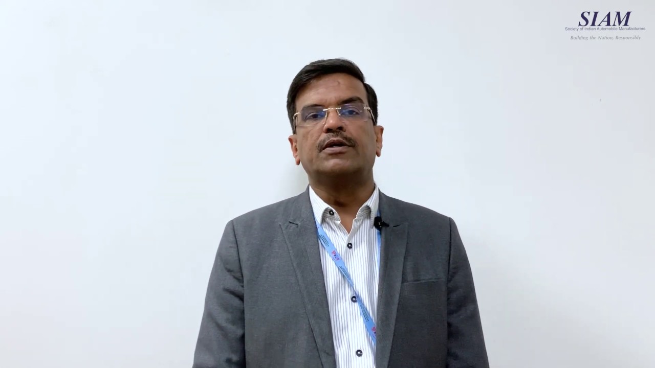 Mr Rajesh Menon, Director General, SIAM on Auto Expo being a place for ...