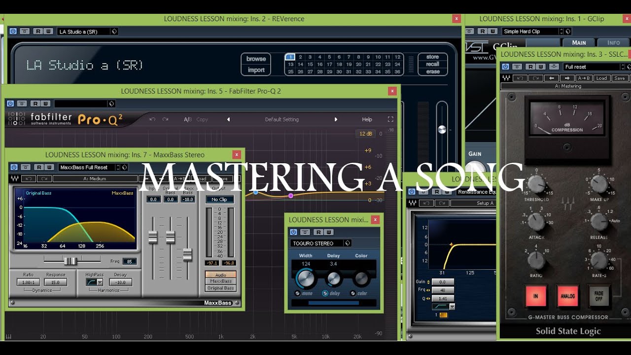 HOW TO MASTER A SONG - TUTORIAL - YouTube