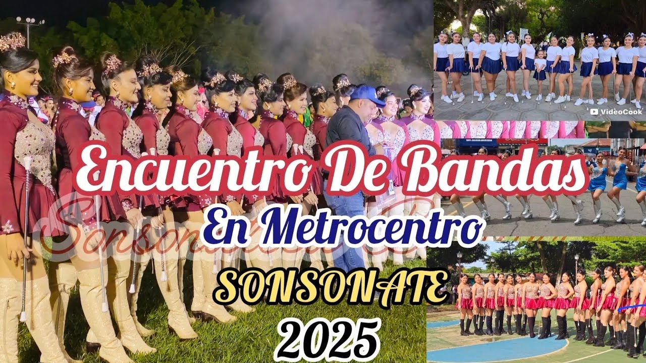 Encuentro De Bandas En Metrocentro Sonsonate 2025 #suscribete #envivo # ...