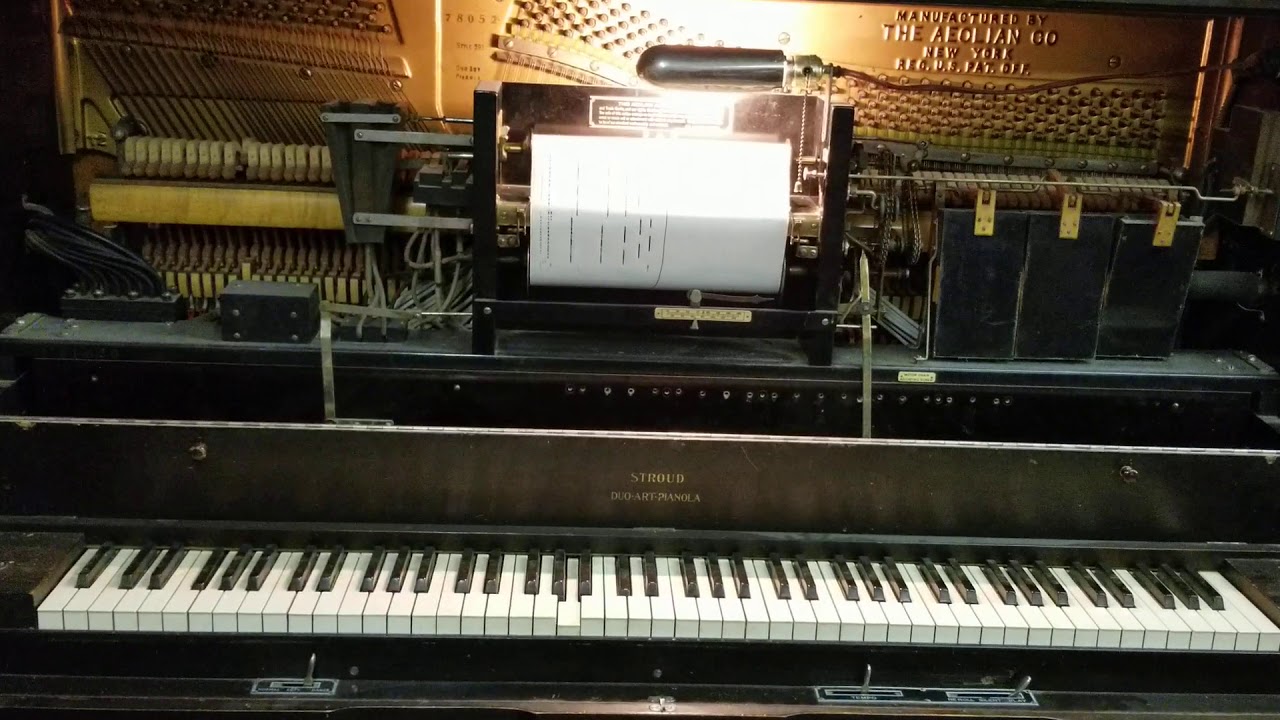 1925 Duo-art player piano full expression. - YouTube