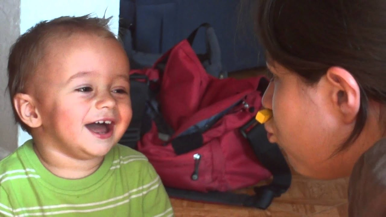 Xavier laughing very hard - YouTube