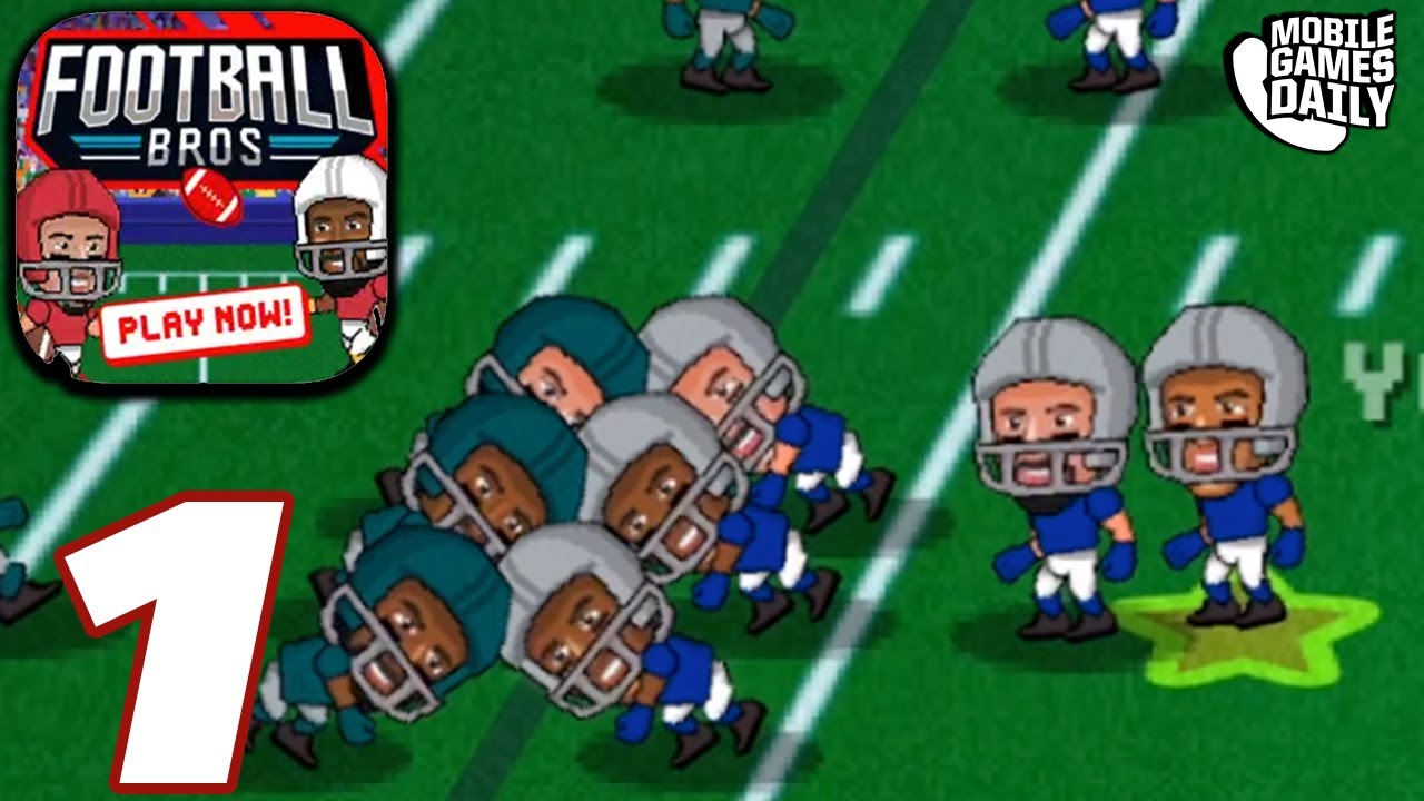 FOOTBALL BROS: Retro Sports Football Game - Gameplay Walkthrough Part 1 ...