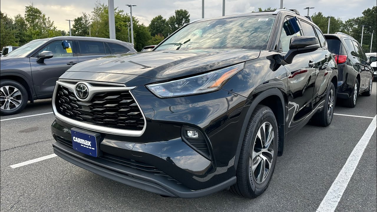 2021 Toyota Highlander XLE horn - YouTube
