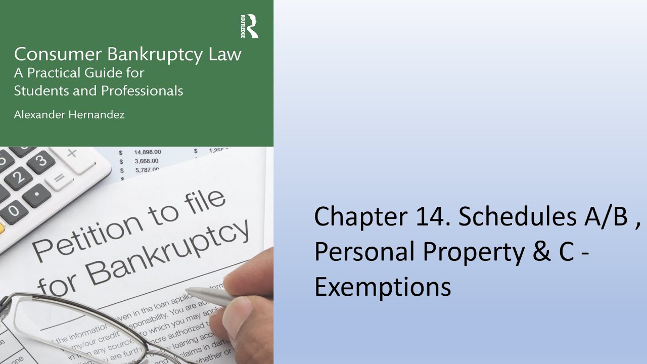 Bankruptcy.blog: Chapter 14: Assets and Exemptions - YouTube