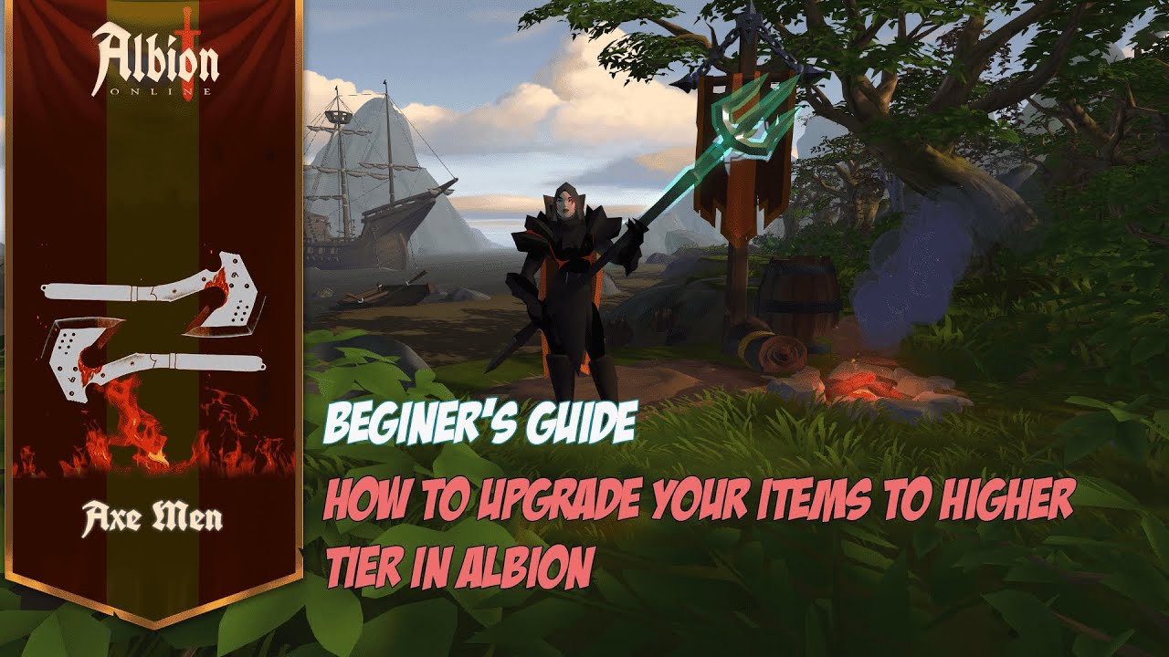 How to upgrade your items to higher tier in Albion - YouTube