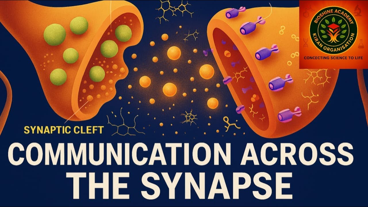 “Communication Across Synapse | NEET Biology | Nervous System Explained ...