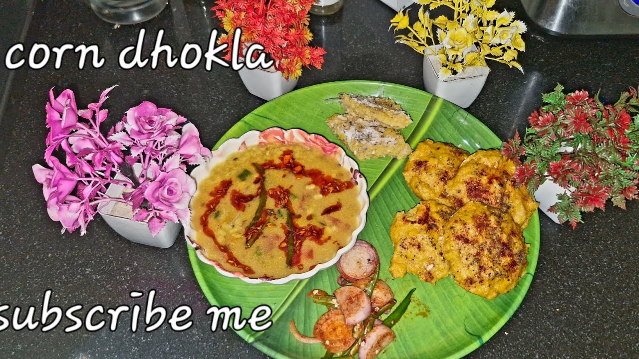Corn Dhokla🌽Makai Na Dhokla🌽Corn Dhokla Recipe|Gujarati Dhokl🌽gujrati ...