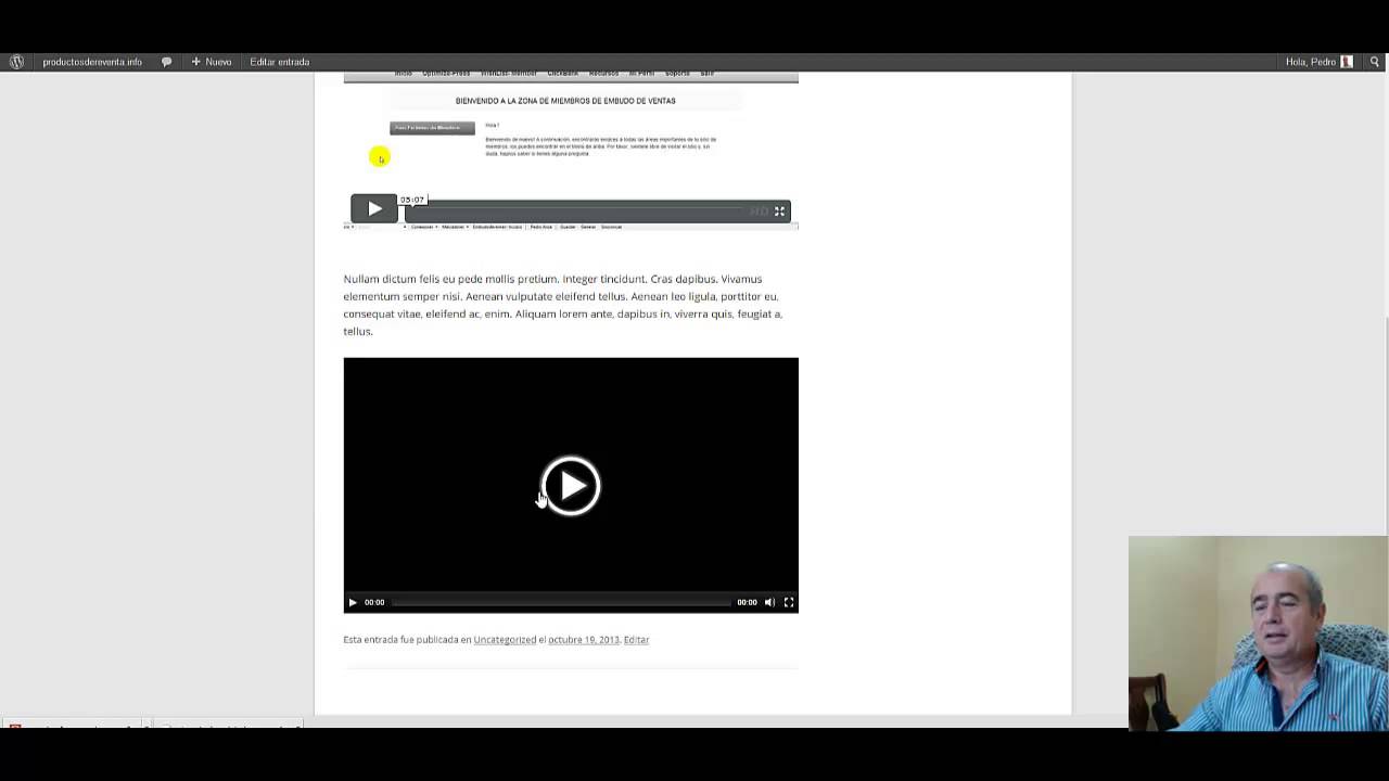 Como insertar audio y video a tu sitio de WordPress - YouTube