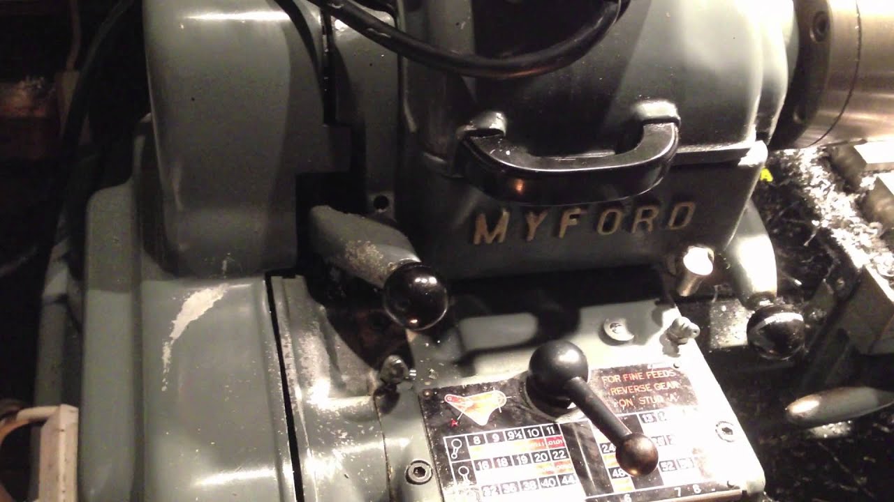 Introduction to my Myford Super 7 lathe - YouTube