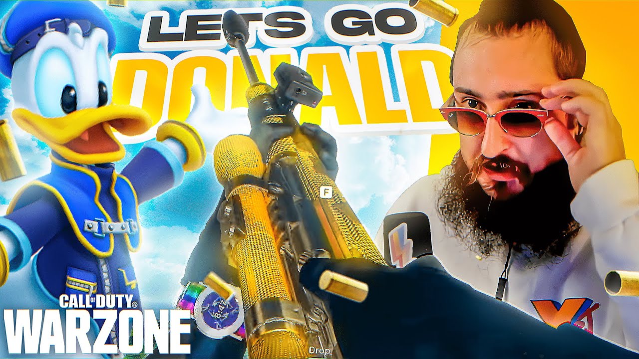 Playing Warzone w/ DONALD DUCK! - YouTube