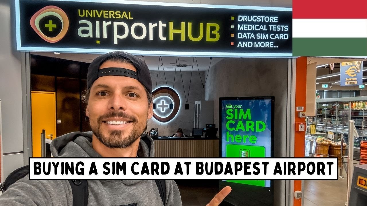 Buying a Sim Card at Budapest Airport - YouTube