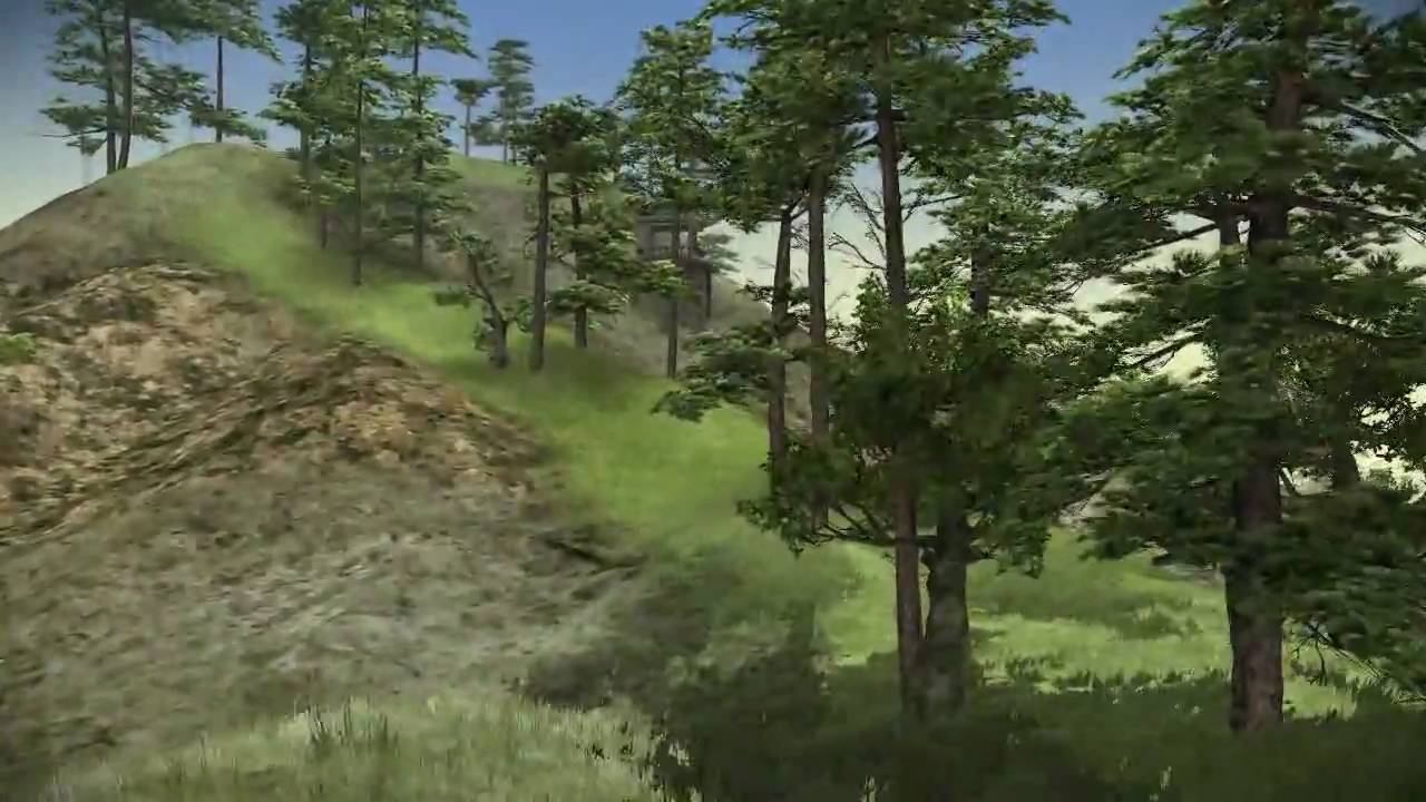 SpeedTree 5.1 Reference App - Huangshan Forest - YouTube