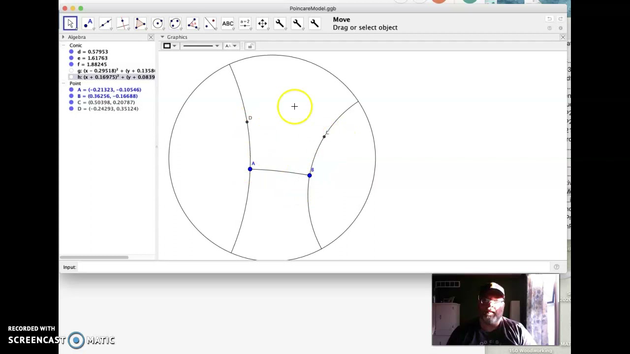 Saccheri quadrilateral hyperbolic geometry - YouTube