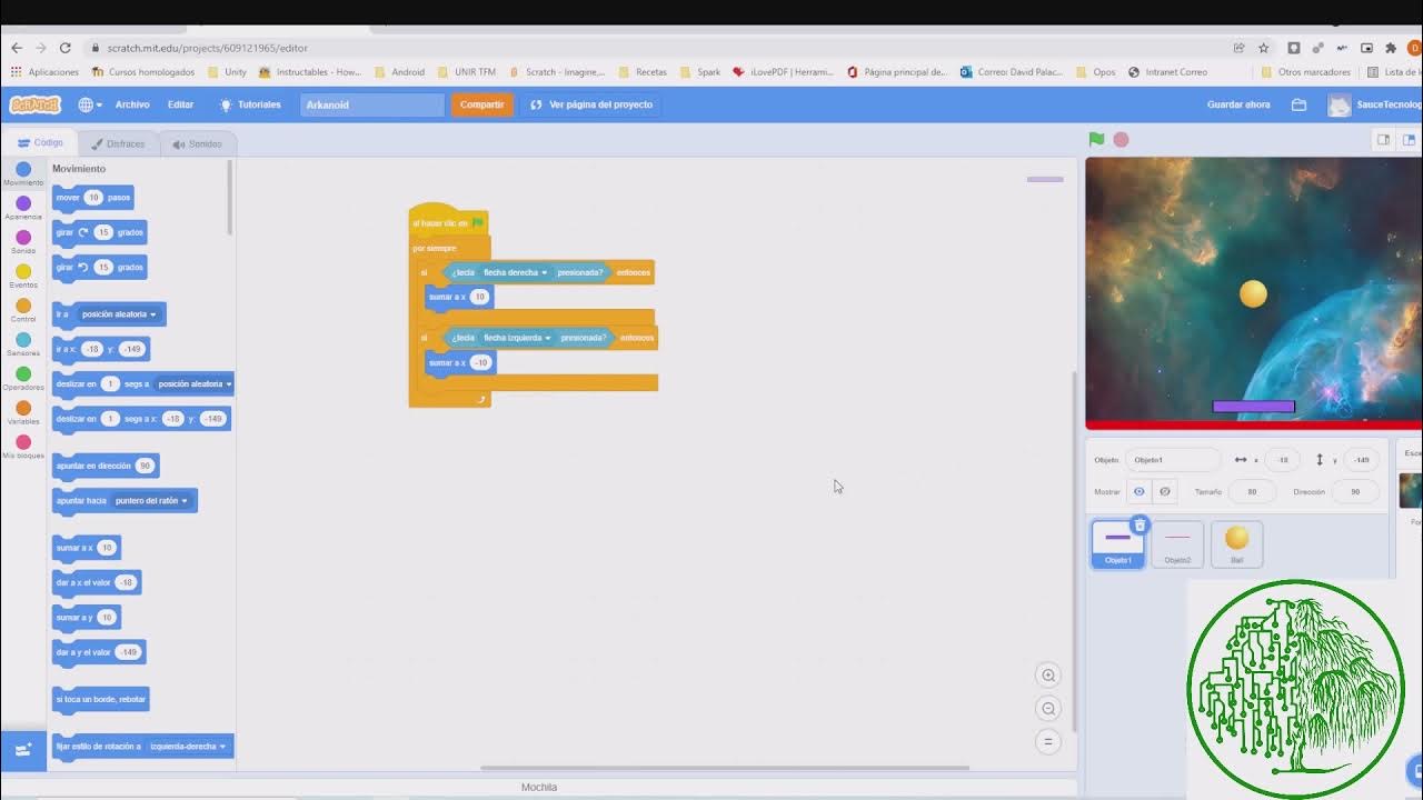 Tutorial Scratch en español. Arkanoid - YouTube