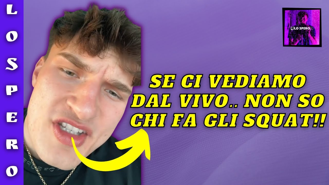 ALEX STANA RISPONDE A BLUR CHE REAGISCE A UN SUO VIDEO DOVE DISSA TUTTI ...