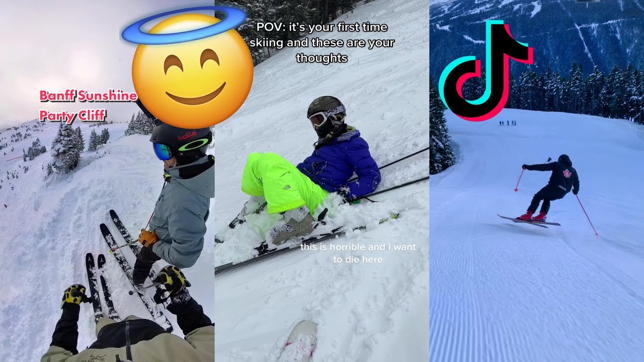 Top TikTok Skiing Videos - Best of the Best - YouTube