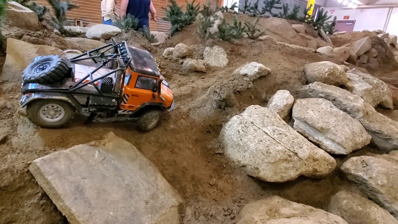 Grand Opening Spirit Rc indoor Crawler Course. with trx4 traxx & axial ...