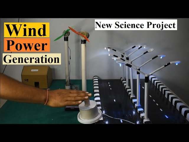 Vertical Axis Wind Turbine Science Fair Project