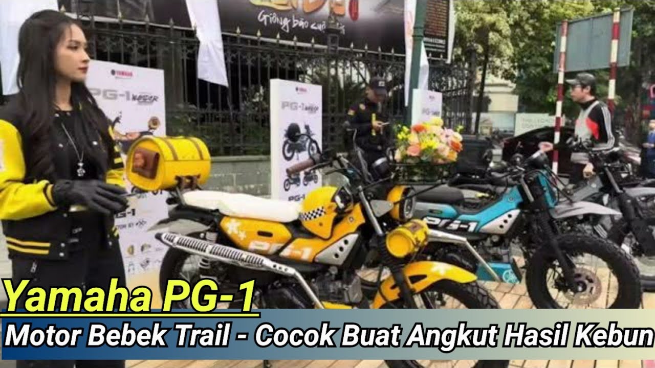 YAMAHA PG-1 Motor Bebek Trail | Tak Perlu Modifikasi Motor Bebek Lagi ...