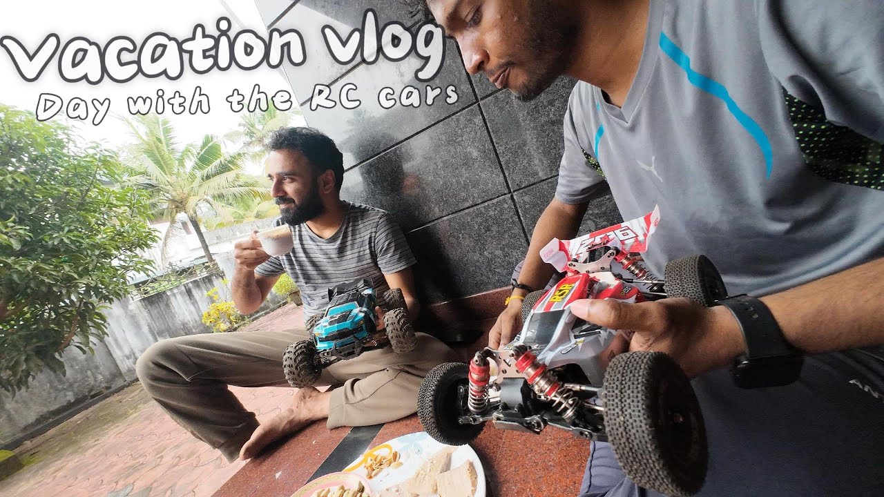 A fun afternoon with the RC cars, Beast max SG116 and144001 Hobby grade ...