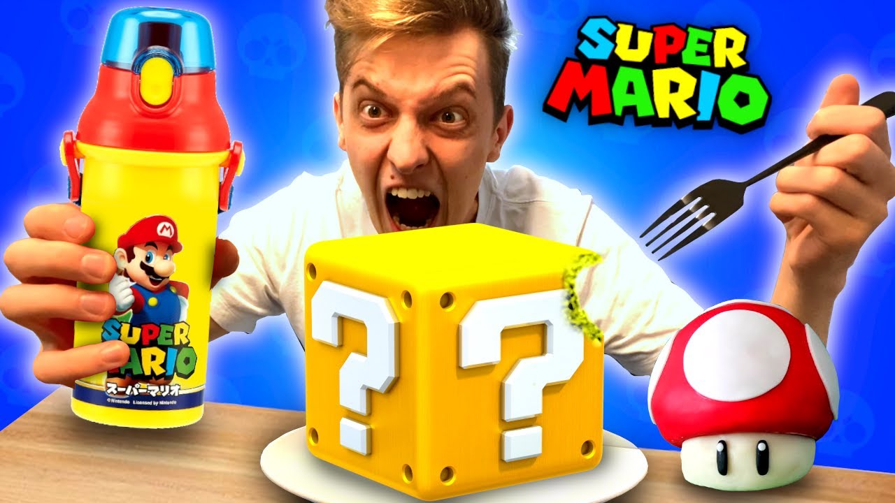 So SCHMECKT das leckerste SUPER MARIO ESSEN der WELT...😋 - YouTube