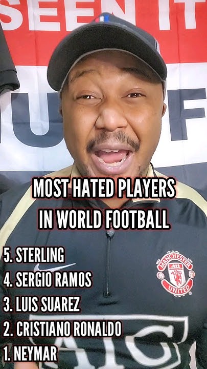 TOP 5 MOST HATED FOOTBALL PLAYERS IN THE WORLD!! #football #ronaldo - YouTube