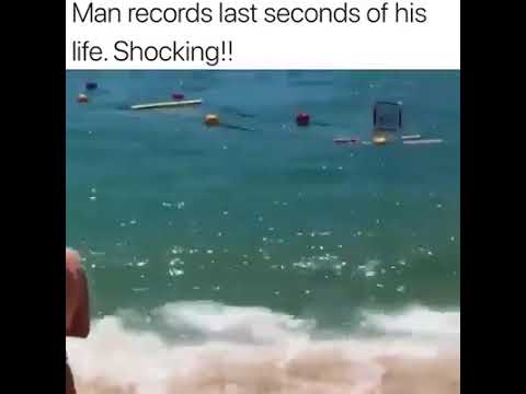 Man records last moments of hs life - YouTube
