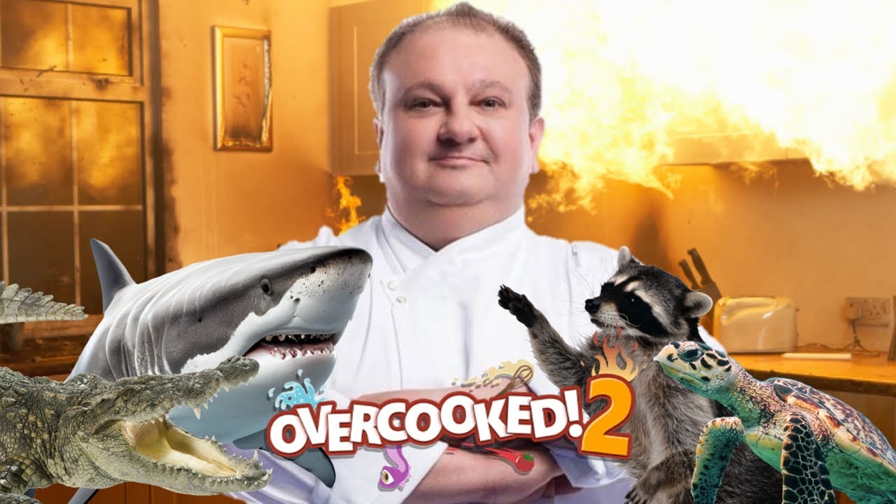 Master Chef de uns animal estranho (e um cadeirante) - Overcooked 2 ...