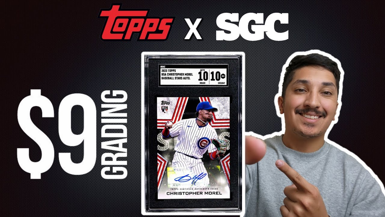 SGC GRADING IS CHANGING THE GAME!🔥 2023 Topps x SGC $9 Grading Special ...