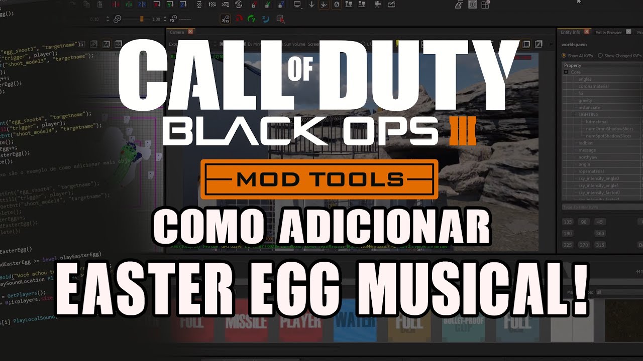 BO3 MOD TOOLS #15: COMO ADICIONAR EASTER EGG MUSICAL - YouTube