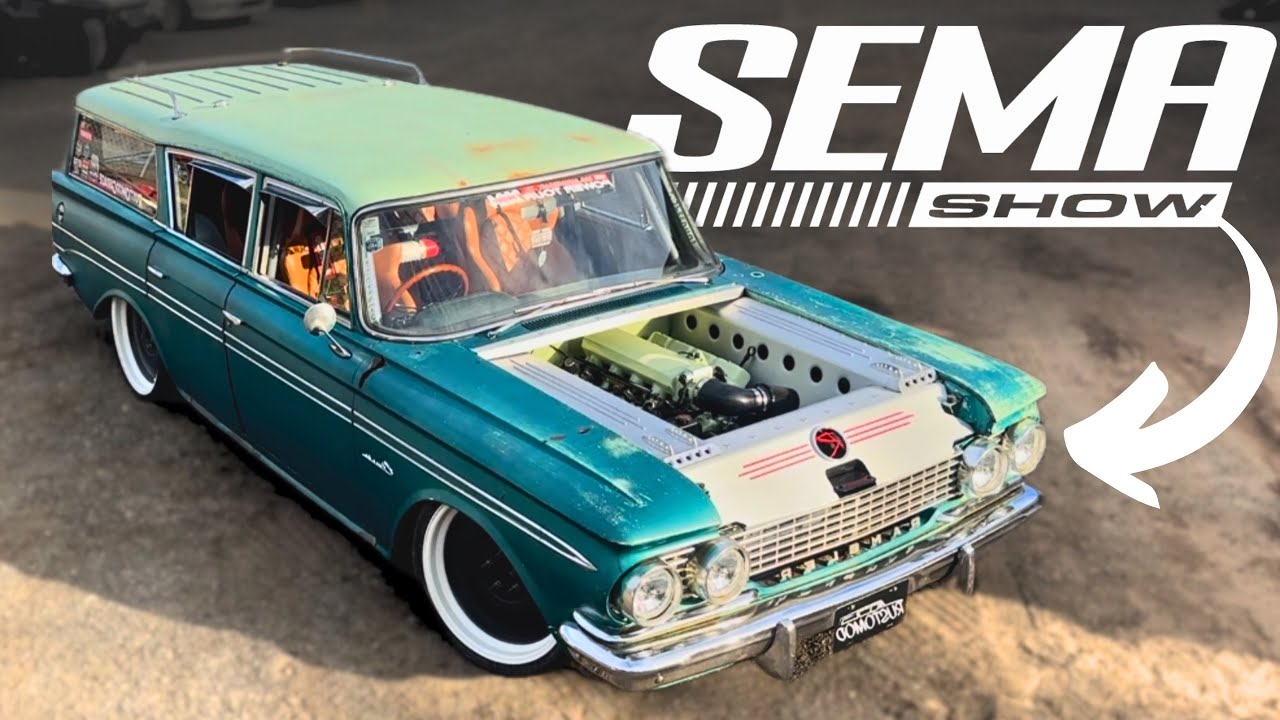 SEMA 2024's Most Epic Build COMPLETE Corvette Chassis Swapped Wagon ...