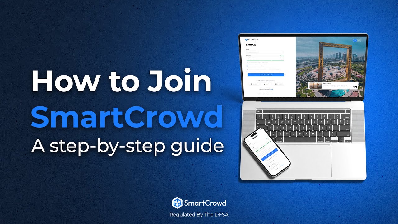Step by Step: How to Register on SmartCrowd - YouTube